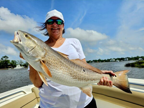 Biloxi Summer Redfish Charter Trip | Mega-Bite Fishing Charters, LLC
